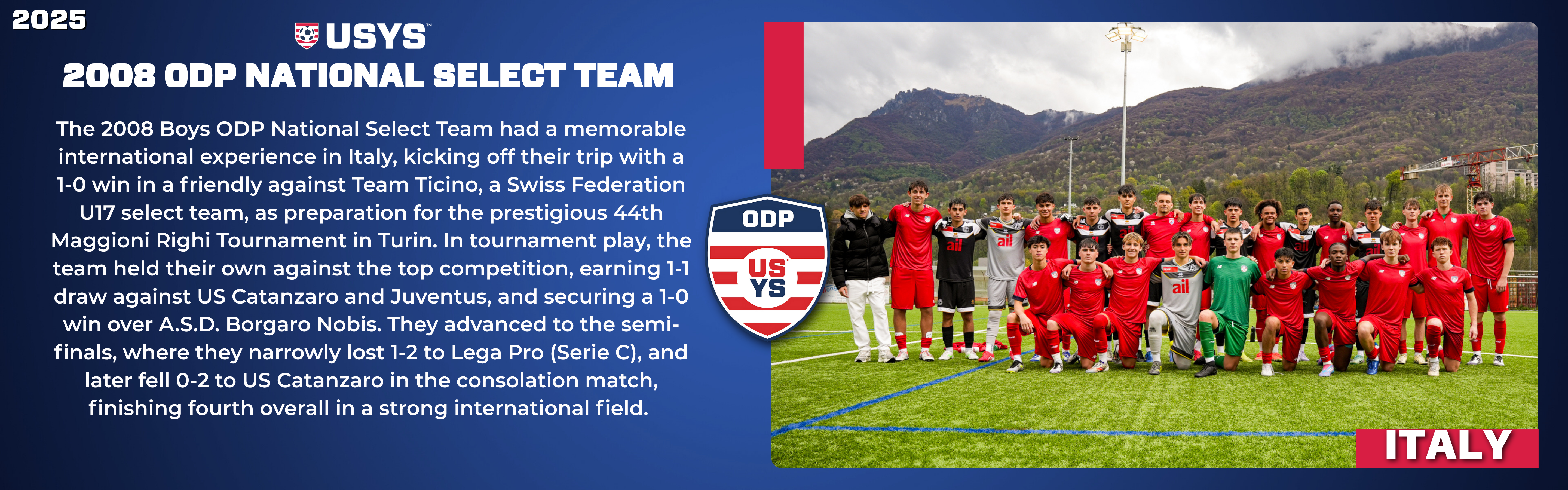Olympic Development Program - Boys - US Youth Soccer