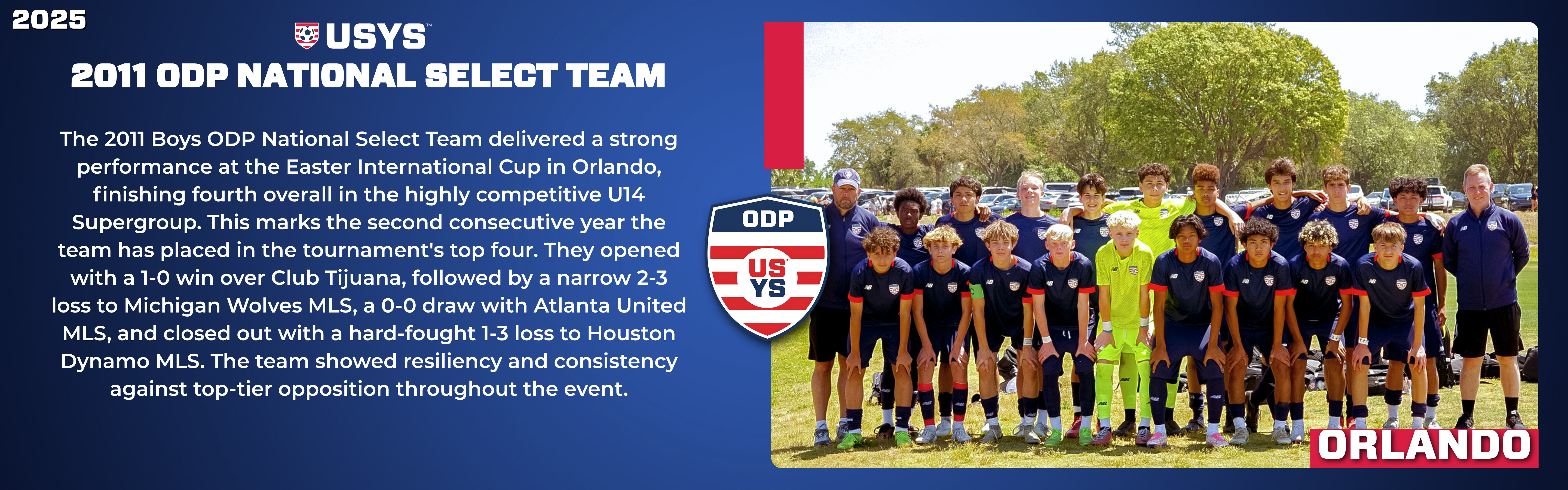 Olympic Development Program - Boys - US Youth Soccer