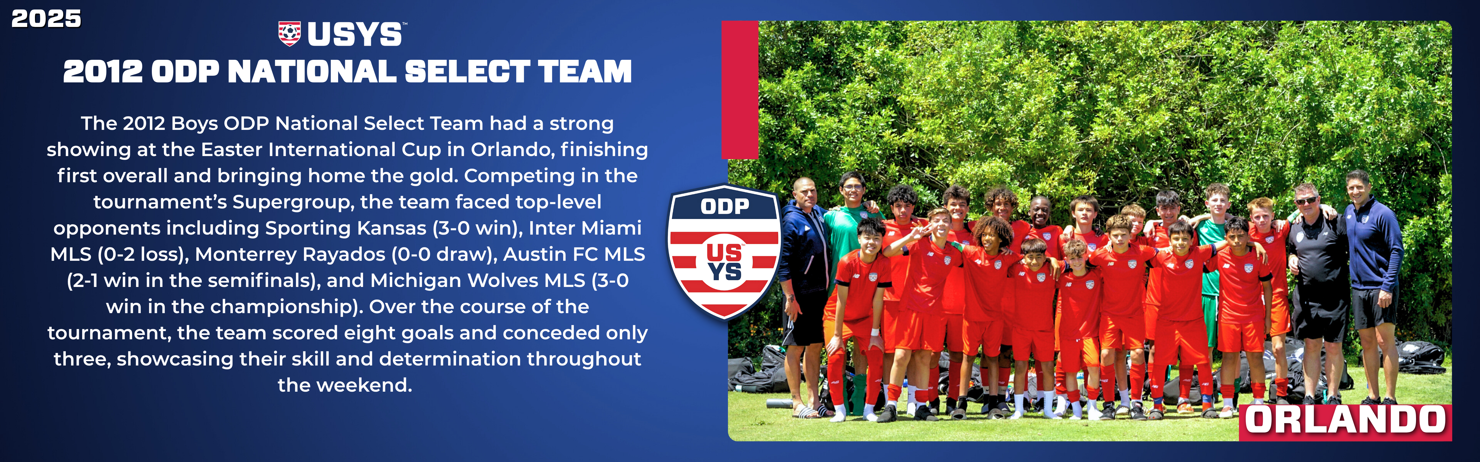 Olympic Development Program - Boys - US Youth Soccer